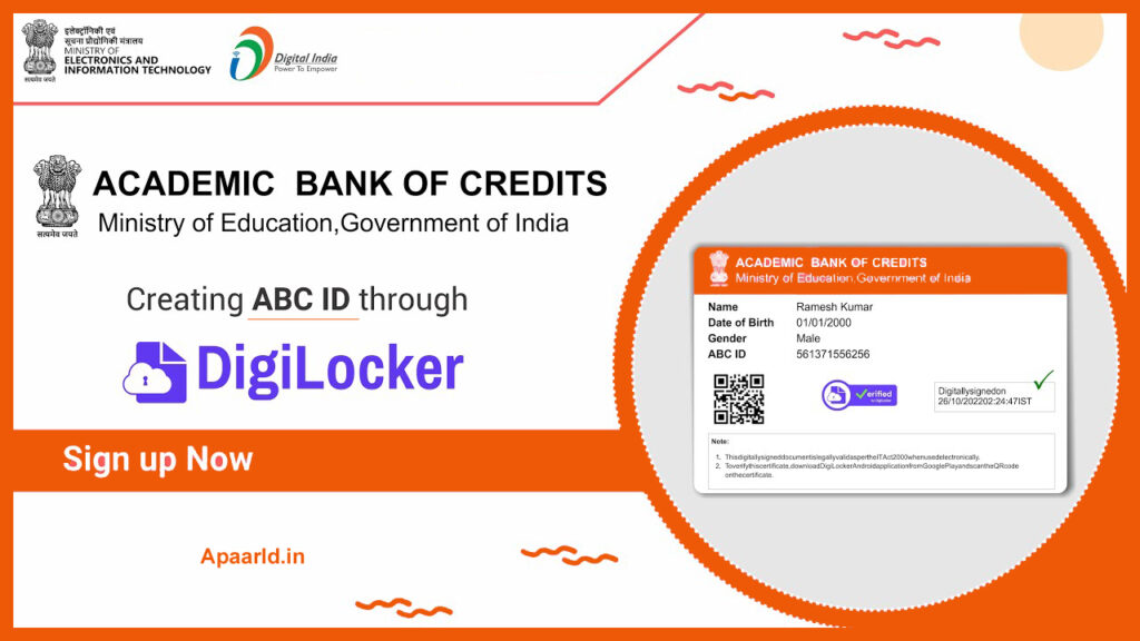 ABC ID Card, Academic Bank of Credits (ABC) 2025 - APAAR ID